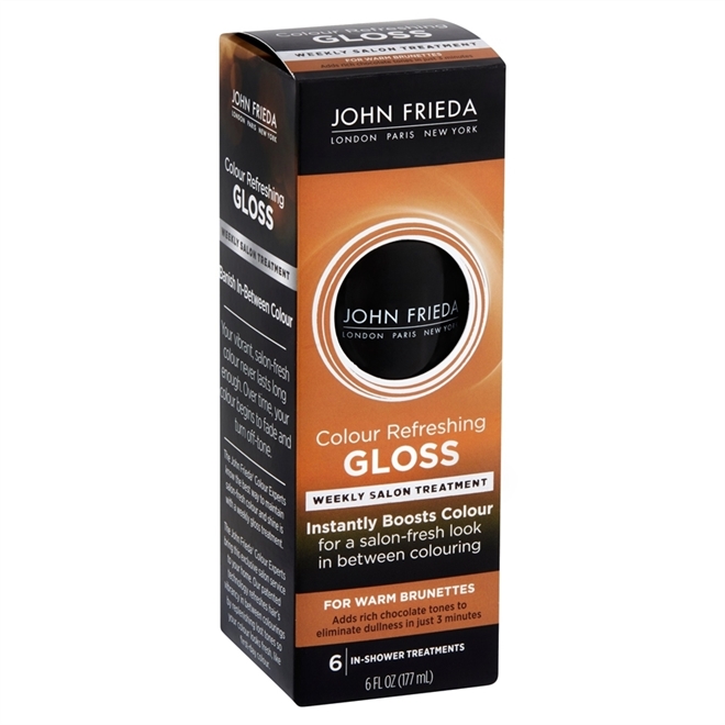 John Frieda Colour Refreshing Gloss Warm Brunettes 177ml