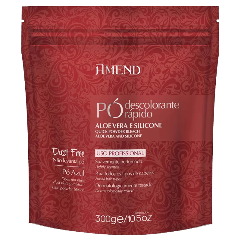 Amend Pó Descolorante Rápido 300g - Aloe Vera e Silicone