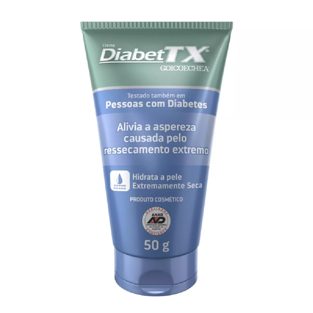 Diabetex Creme Hidratante Para Mãos e Cotovelos 50g