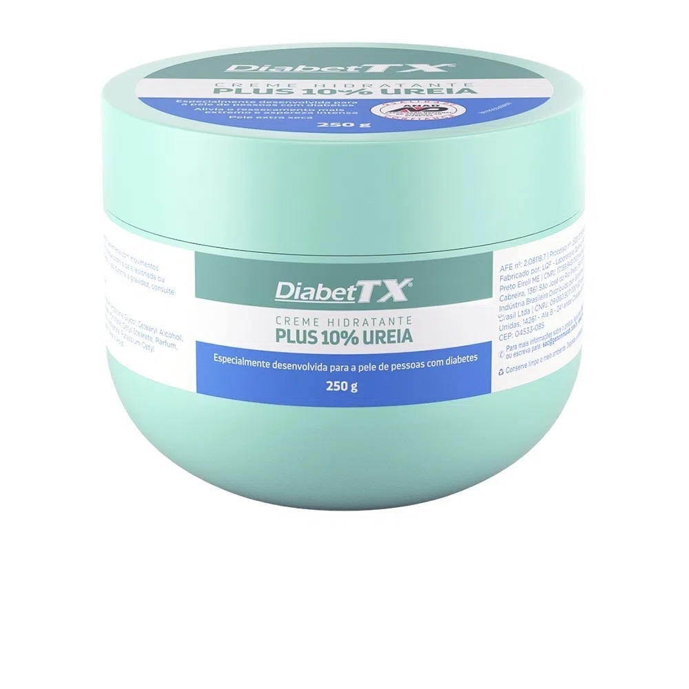 Diabetex Creme Hidratante Plus 10% Uréia 250g