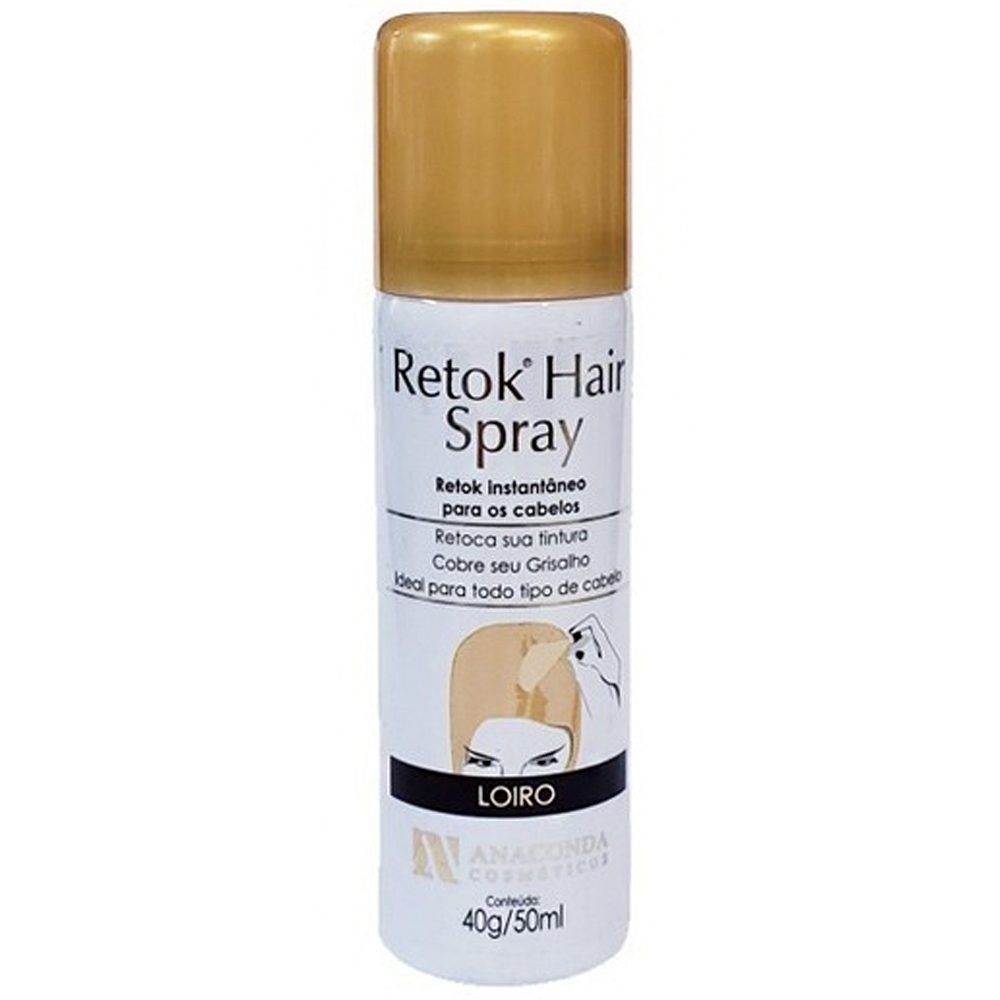 Anaconda Retok Hair Spray 50ml - Loiro