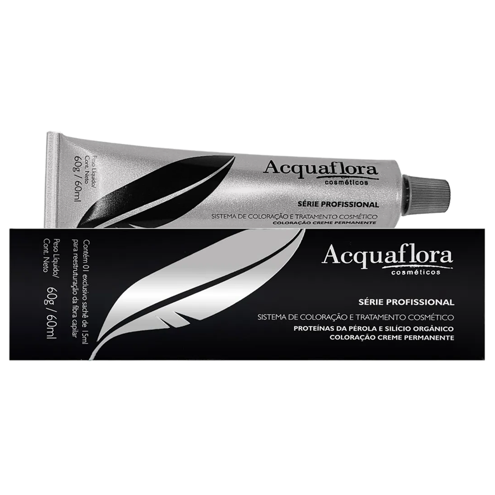 Acquaflora Coloração Permanente 60g - 0.1 Mix Cinza