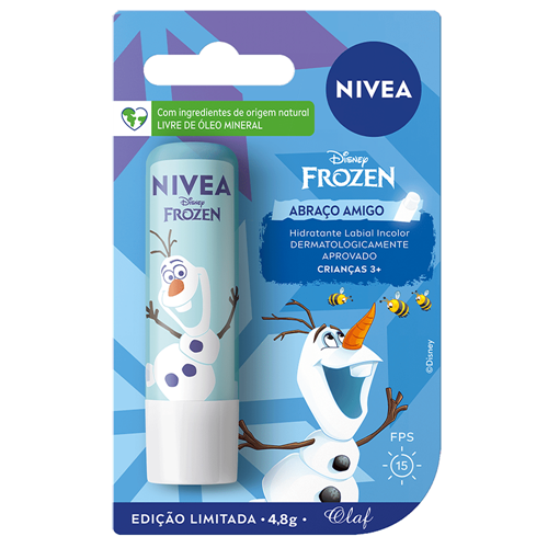 Nivea Disney Hidratante Labial 4,8g - Olaf