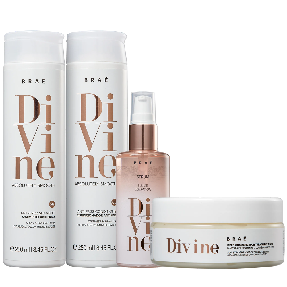 Braé Kit Divine Serum Plume Sensation Completo