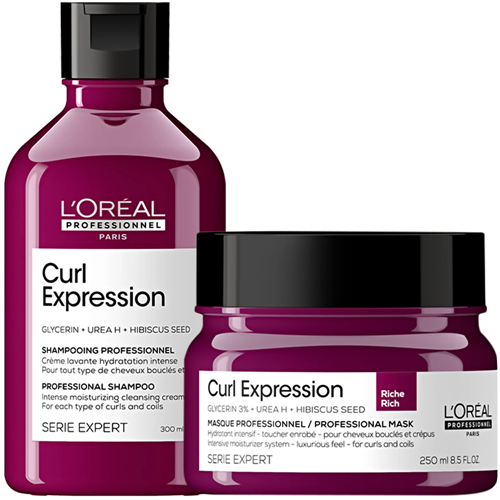 Loreal Kit Curl Expression Shampoo Hidratante + Rich Máscara Duo