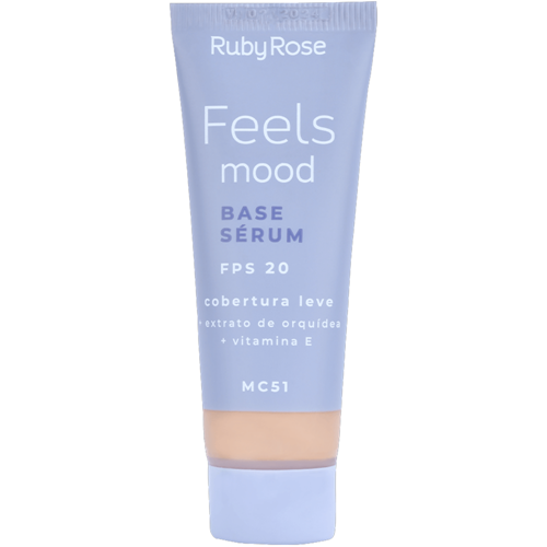 Ruby Rose Feels Mood Base Sérum FPS20 25ml - Cor MC51