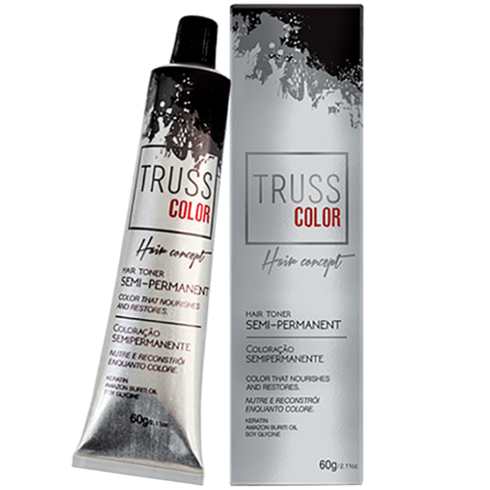 Truss Color Coloração Semi Permanente 60g - 9.31 Louro Muito Claro Bege ...