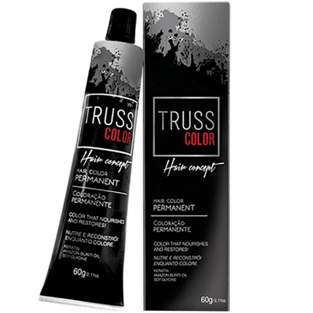 Truss Color Coloração Permanente 60g - 7.0 Louro Médio