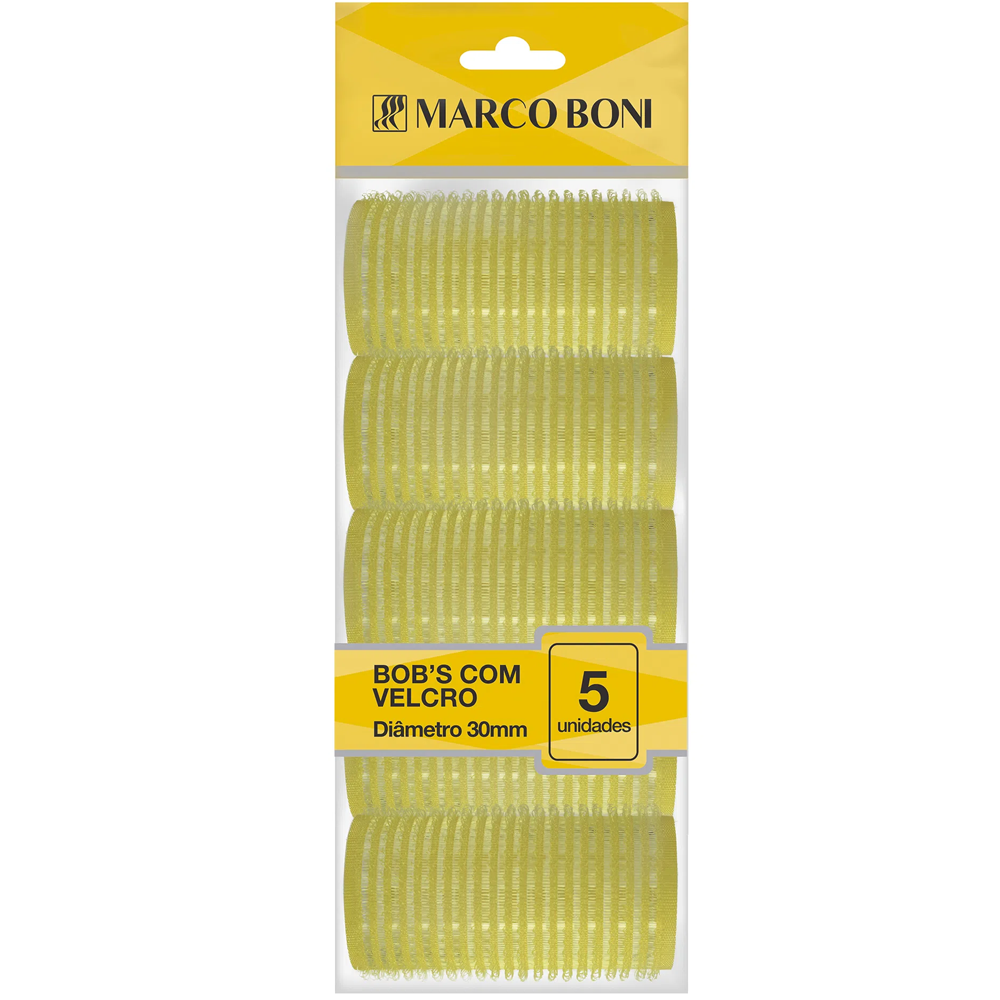 Marco Boni Bob's com Velcro 30mm - 5 Unidades