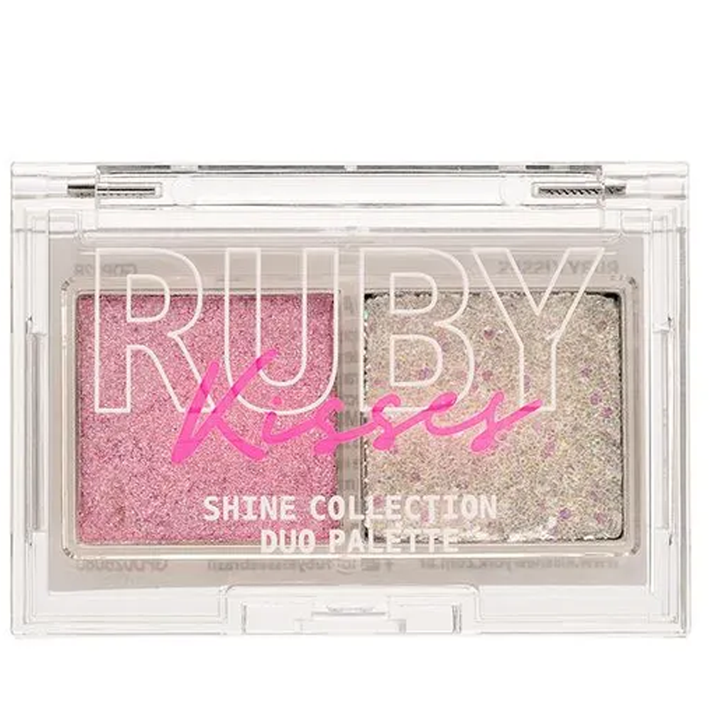 Ruby Kisses Shine Collection Duo Palette 0,88g - Diamond