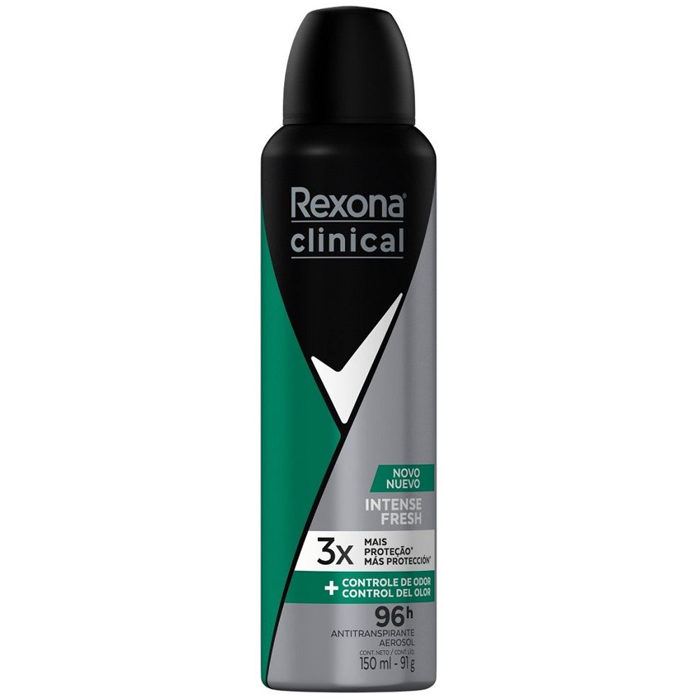 Rexona Clinical Antitranspirante Aerosol 150ml - Intense Fresh